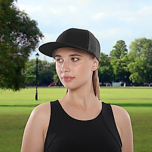 Crazy Era kozinu Unisex Trucker Hats Blank Mesh Snapback Hats Sport Plain Baseball Caps Adjustable Fitted Hat