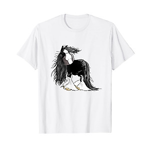 Awesome Shire Horse I Coldblood Horses I Shire Horses Rider T-Shirt