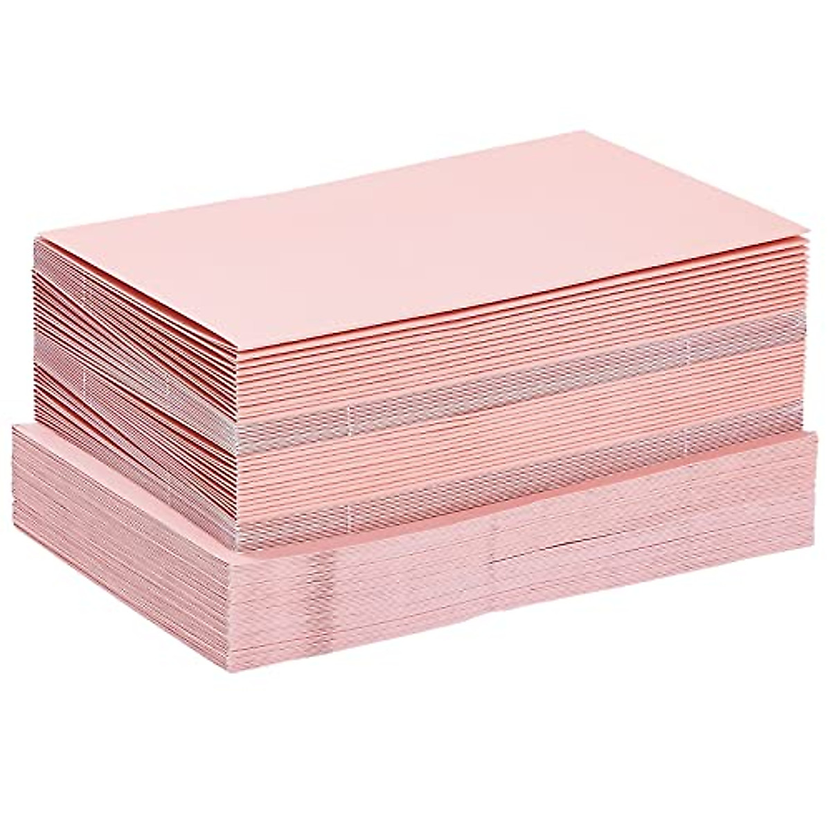 48 Pack Pink Blank Cards and Envelopes, 4x6 Printable Greeting Cards for Baby Showers, Thank You Notes, Wedding Invitations, Birthdays