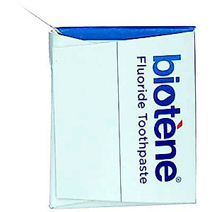 biotène Fluoride Toothpaste for Dry Mouth Symptoms, Bad Breath Treatment and Cavity Prevention Fresh, Mint, 4.3 Ounce (10050A)