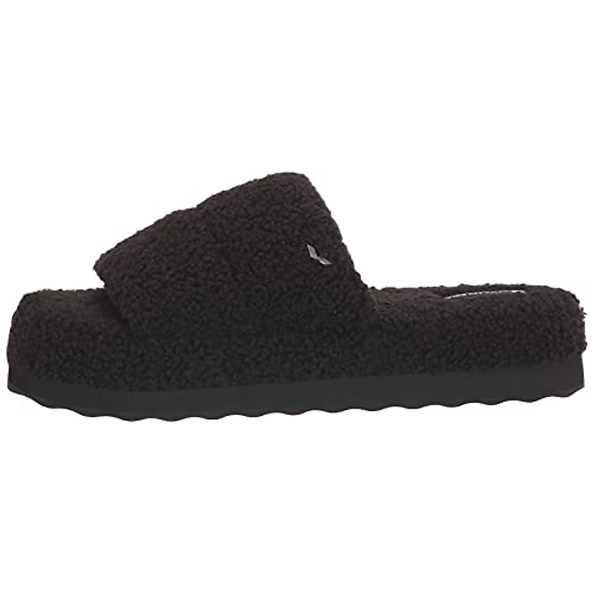 Koolaburra by UGG Women's PEACHEE Slide Slipper, Black, 8