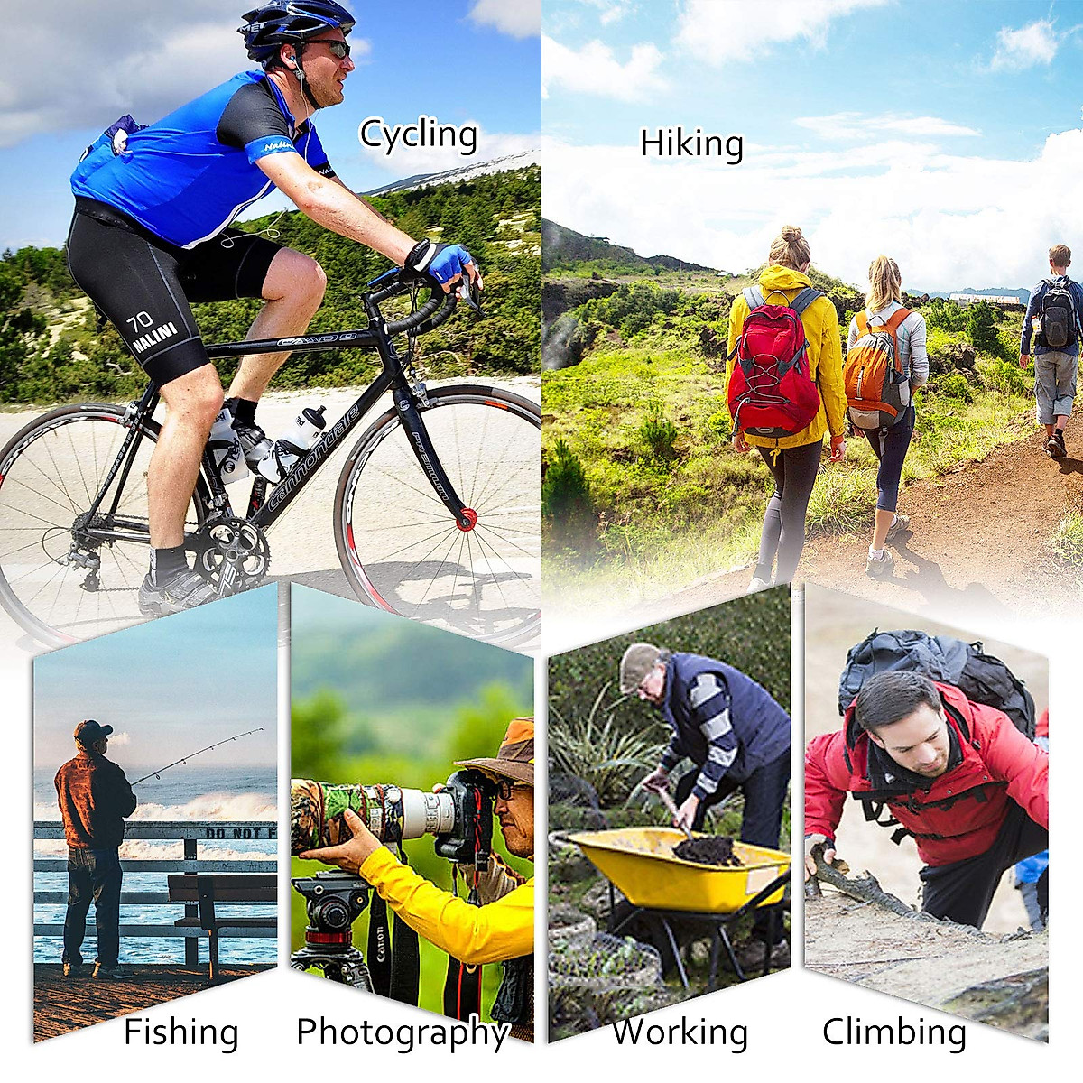 Flygo Mens Summer Outdoor Lightweight Travel Work Fishing Hiking Vest Jacket (XX-Large, 02 Khaki)