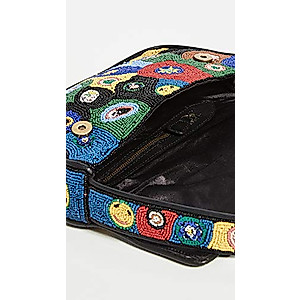 STAUD Women's Tommy Bag, Milliefiori Black, One Size