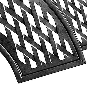 FOYUEE Corner Plant Stand Outdoor Metal 3 Tier Stands For Multiple Plants Ladder Potted Indoor Shelf Holder Rack