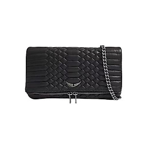 Meboer Women's Casual Leather Chain Crossbody Bag Diamond Check Embroidery Party Bag