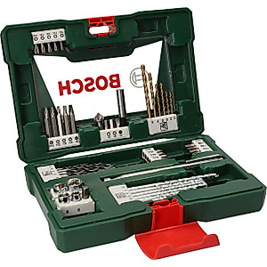 Bosch 2607017314 Drill-/Screwdriver Bit Set "V-Line" with Tin-Coating 48 Pcs