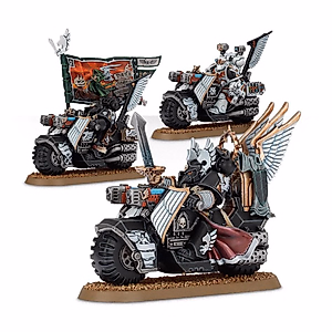 Games Workshop 99120101238" Dark Angels Ravenwing Command Squad Miniature
