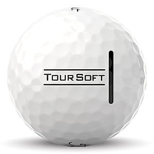 Titleist Tour Soft Golf Balls, White (One Dozen)