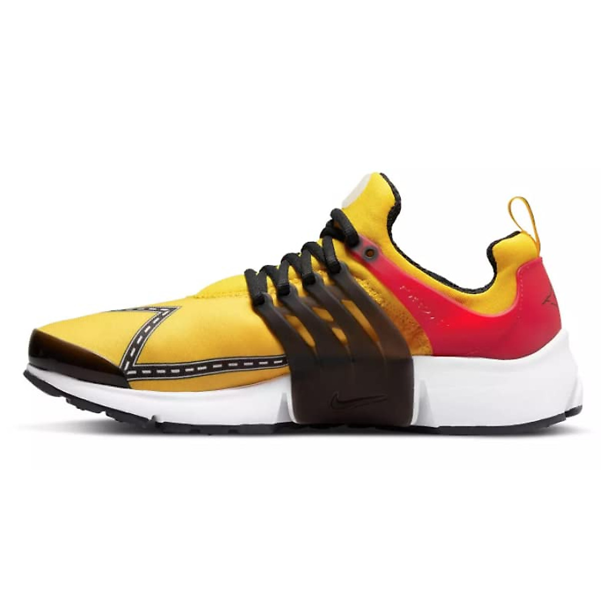 Nike Men's Air Presto Running Shoe, Speed Yellow/University Red/White/Black, 10