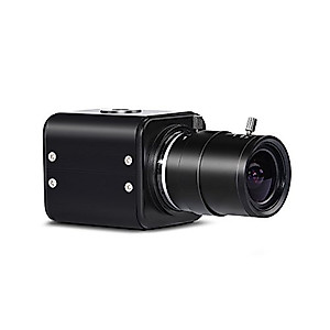 MOKOSE HDMI Camera, HD 1080P HD Digital Security Camera, Industry Digital C-Mount Camera with 2.8-12mm Varifocal HD Lens, OSD Menu