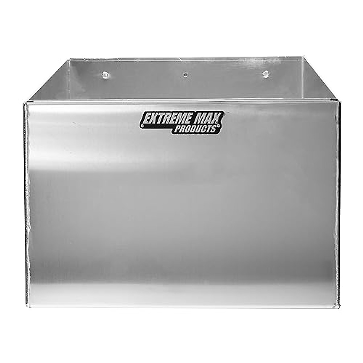 Extreme Max 5001.6217 Wall-Mount Aluminum Trash Can Holder for Race Trailer, Garage, Shop, Enclosed Trailer, Toy Hauler