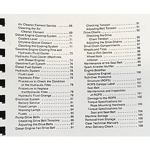 J I Case 1818 Uni-Loader Skid Steer Operators Owners Manual 9-11440 Controls