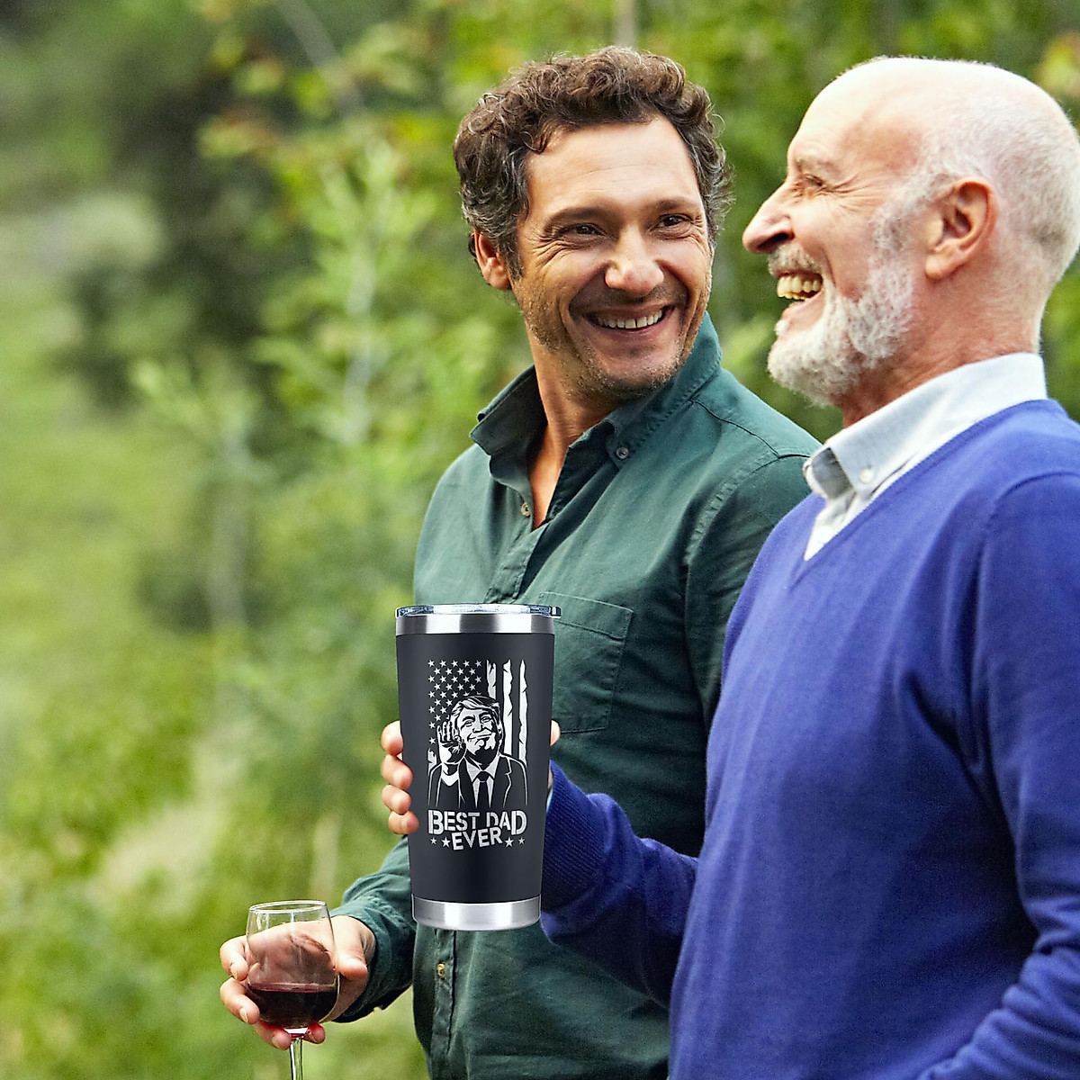 Gifts for Dad from Daughter, Son - Dad Gifts - Birthday Gifts for Dad, Dad Birthday Gift - Christmas Gifts for Dad, Dad Christmas Gifts - Father Gifts, New Dad Gifts for Men - 20 Oz Black Tumbler