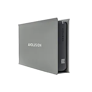 Avolusion PRO-5X Series 3TB USB 3.0 External Gaming Hard Drive Works for PS4 Original, Slim & Pro (Grey)