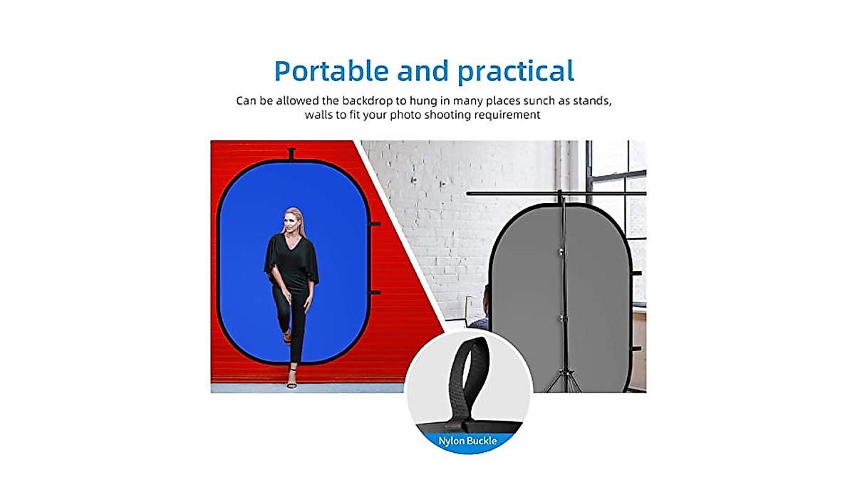 Selens Collapsible Backdrop 59x78.7in for Studio & Content Creation