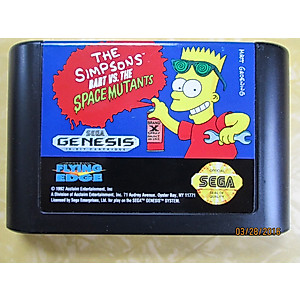 Simpsons: Bart vs. the Space Mutants - Sega Genesis