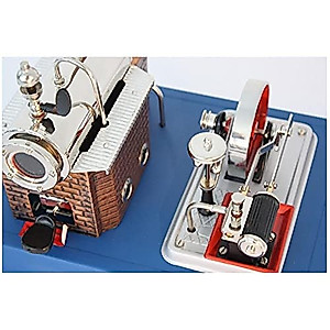 Wilesco 10 steam Engine D10, 155 ml Boiler Contents, Including Safety Valve and Whistle-Pipe