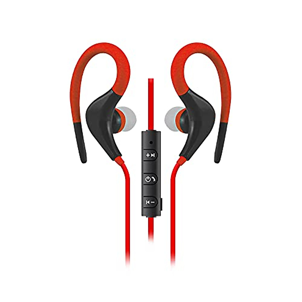 SENTRY BLWBT234 Earbuds Sport Hook Bluetooth RED