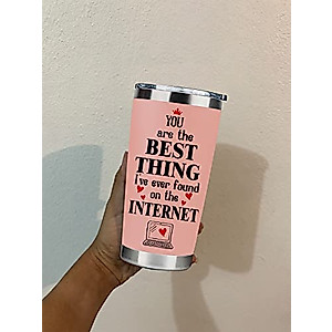 Anniversary Funny Gifts for Her, Wife from Husband - Birthday Gifts for Her, Friendship Women - Wife Gifts - Gifts for Girlfriend - Birthday Gifts Ideas - I Love You for Her - Wife Tumbler 20oz