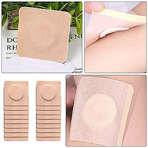 Healifty 20pcs Baby Navel Sticker Swimming Belly Band Disposable Baby Bathing Abdomen Sticker Umbilical Cord Patch for Baby Toddler Newborn Belly Button Protector