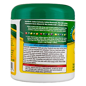 Crayola Color Bath Dropz 3.59 Ounce - 60 Tablets (Pack of 4)