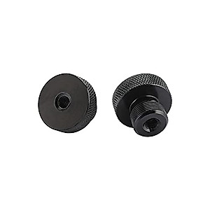 CAMVATE 1/4"-20 Female To 5/8"-27 Male Microphone Screw(2 Pieces) - 1959