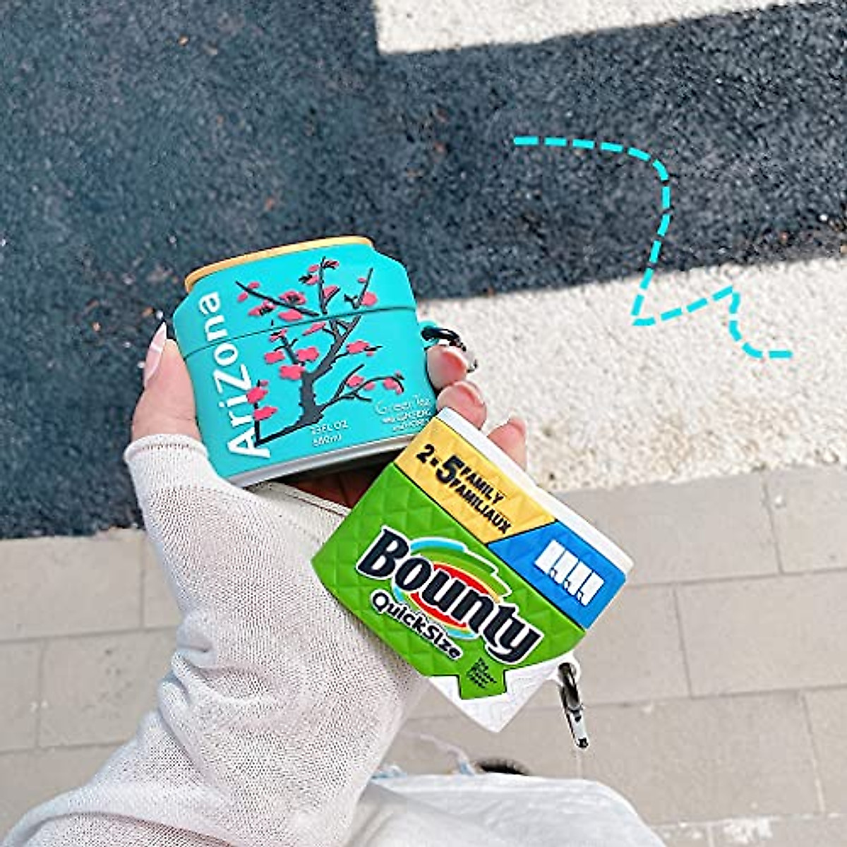 BNBKIKO Compatible Beats Studio Buds Case, 3D Cute Silicone Beats Studio Buds Case, Kawaii Stylish and Cool Design Skin, Suitable for Teen Girl and Boy. (Paper Towels)