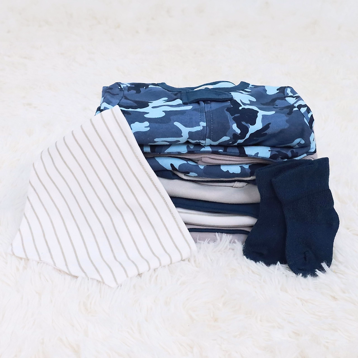 The Peanutshell 23 Piece Newborn Clothes Set for Baby Boys | Layette Gift Set