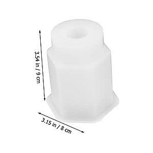 SEWACC 1pc Storage Box Mold Silicone Tray Mold Jewelry Organizer Box Hand Mold Box Silicone Molds DIY Bottle Jewelry Container Handmade Mold Storage Bottle Mold Storage Container Mold