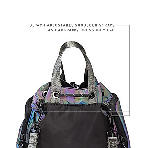 Doughnut Pyramid Limelight Series 13L 2-in-1 Hanging Toiletry Travel Girls Lightweight Casual Daypacks Bag Backpack (Regular)