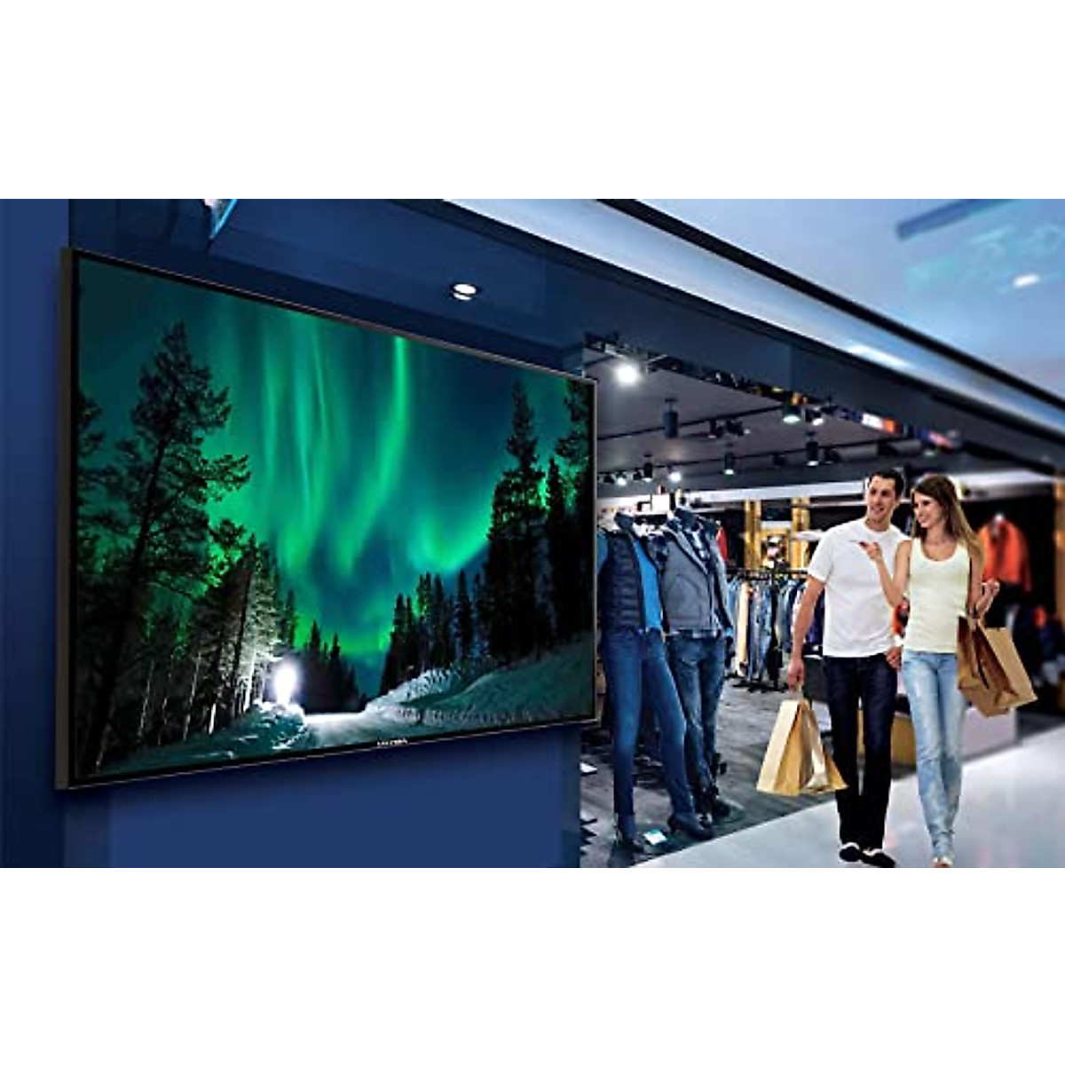 GTUOXIES 100 Inches UHD 4K TV, Large Size Television, Stunning and Reality Screen, Designed to Fit Gracefully Into Any Room and Blend in Beautifully with Any Décor