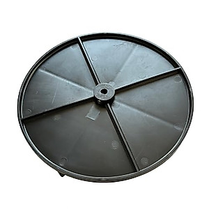 AMBITIONMOTOR 8" Spreader Spinner Disk Replacement Buyers 3013824 for ATVS15A UTVS16 with Set Screw