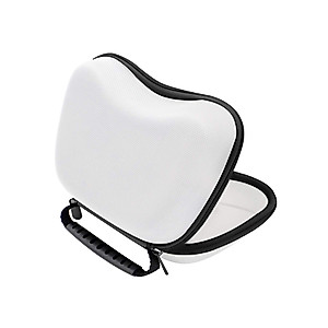 My Genik Controller Holder Protective Case for Sony Playstation 5, Wireless Consoles Carrying Pouch Hard Shell Travel Bag White