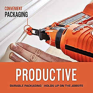 Paslode, Finishing Nail, 650231, 20 Degree Angled Galvanized, 16 Gauge, 2,000 per Box, 1 1/2 inch