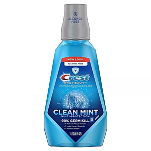 Crest Pro-Health Multi-Protection Refreshing Clean Mint Oral Rinse, 33.8 fl oz, (Pack of, 2)