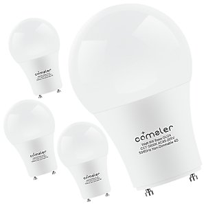 comzler GU24 Light Bulb,GU24 LED Bulb 9W Equivalent 80W, GU24 Base Twist in Light Bulb Daylight 5000K 900 Lumens,A19 CFL Replacement,Non-dimmable Bulb for Ceiling Fan 4 Pack