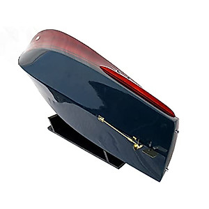 Wooden Model Boats Handicraft Riva ARISTON Painted, Assembled Wooden Boat Decoration, Model Boat Display, Riva Model Boat, RED, 50X14X14 CM