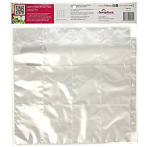 Totally-Tiffany SRSP-P44 Scrap Rack Basic Storage Page, Traders 12, 10-Pack