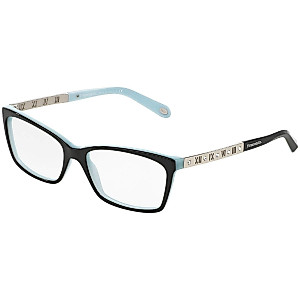 Tiffany - ATLAS TF 2103B, Geometric, acetate, women, BLACK TURQUOISE (8055), 53/16/140
