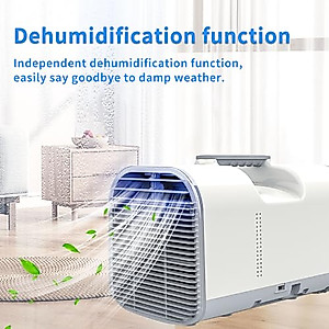 Coplax Portable Air Conditioner,Fast Cooling Air Conditioners Dehumidifier, 5100BTU AC 600W Power Consumption Portable Mini Air Conditioner for Camping Tent, RV, Car, Truck, Van and Fishing(AC ONLY)