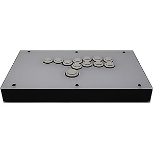 FightBox RAC-J800B-PS-W All Buttons Leverless-Style Arcade Joystick Fight Stick Game Controller For PS4/PS3/PC Sanwa OBSF-24 30