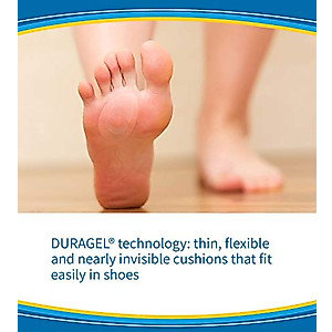 Dr. Scholl's CALLUS CUSHION with Duragel Technology, 5ct // Relieves Callus Pressure and Provides Cushioning Protection against Shoe Pressure and Friction for All-Day Pain Relief