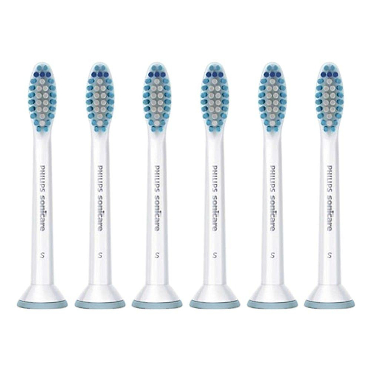 Philips Sonicare HX6053/64 (6-Pack) Sensitive Replacement Toothbrush Heads