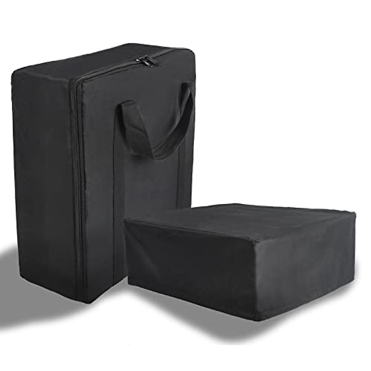 GasSaf 17 inch Carry Bag and Griddle Cover Fit for Blackstone 17" Table Top Griddle Without Hood, Waterproof Heavy Duty 600D Polyester Cover(Carry Bag and Grill Cover)