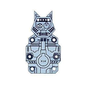 CAT-CAT Walker | Soldering Kit | DIY Electronics Kit for STEM and STEAM Students | Intermediate Hardware Design Kit | Brushbot Electronics Kit
