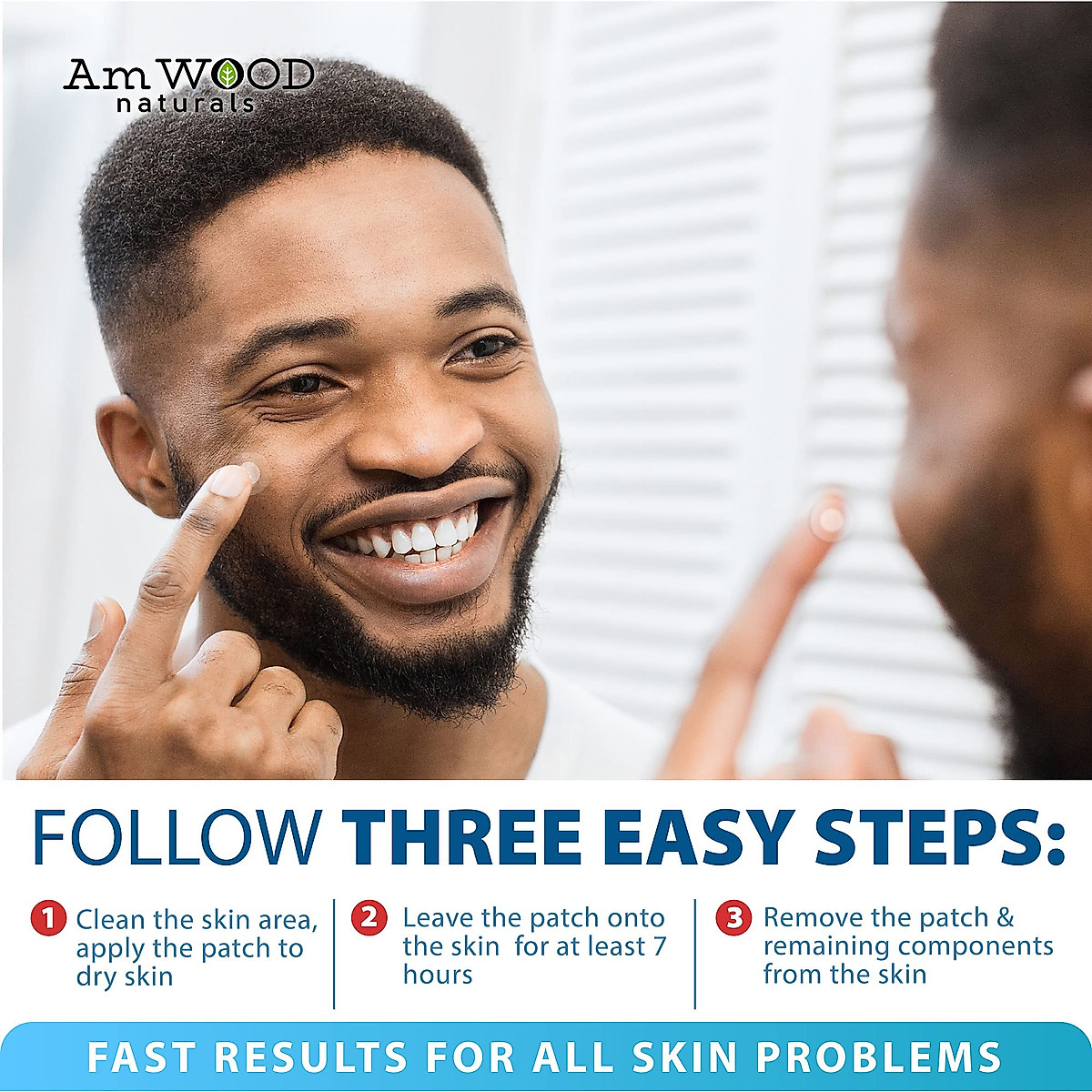 Acne Patches - Hydrocolloid Bandages with Salicylic & Hyaluronic Acids and Tea Tree Oil - Pimple Patches for Cystic Acne, Blemishes & Breakouts (120 Invisible Zit Stickers)