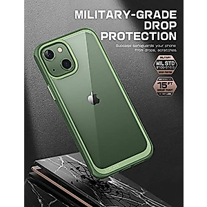 SUPCASE Unicorn Beetle Style Series Case for iPhone 13 (2021 Release) 6.1 Inch, Premium Hybrid Protective Clear Case (Jasper)