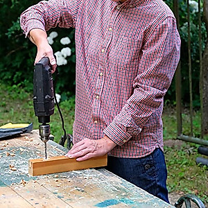 WEAVERBIRD 8PCS Brad Point Drill Bits,3-10mm Spiral Twist Wood Drill Bits Set High Speed Steel Reamer Set Woodworking Electric Drill Hole Opener Wood Drill Bit Set Reaming Drill for Wood Drill Bit Set