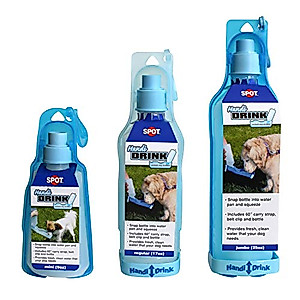 Ethical Pet Handi-Drink 17-Ounce Regular Pet Waterer,Blue