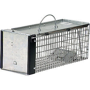 Havahart 0745 Extra Small 1-Door Humane Catch and Release Live Animal Trap for Squirrels, Chipmunks, Rats, Weasels, and Small Animals